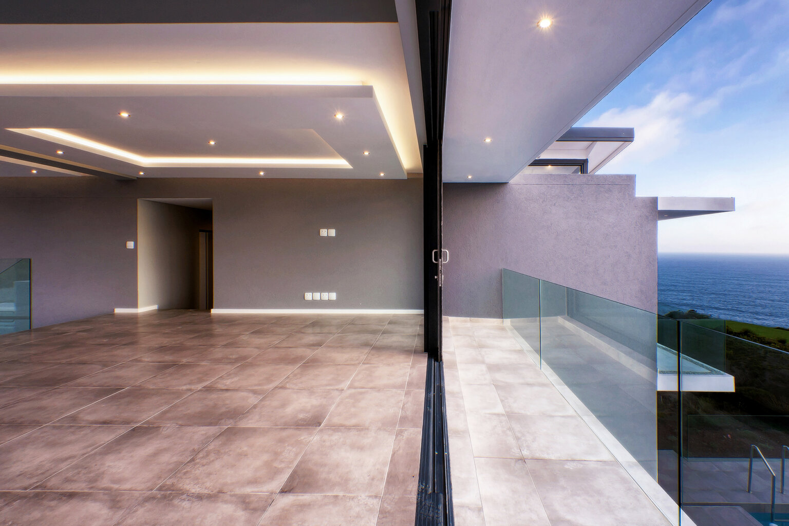 Exposed truss and bulkhead ceilings - Gridline